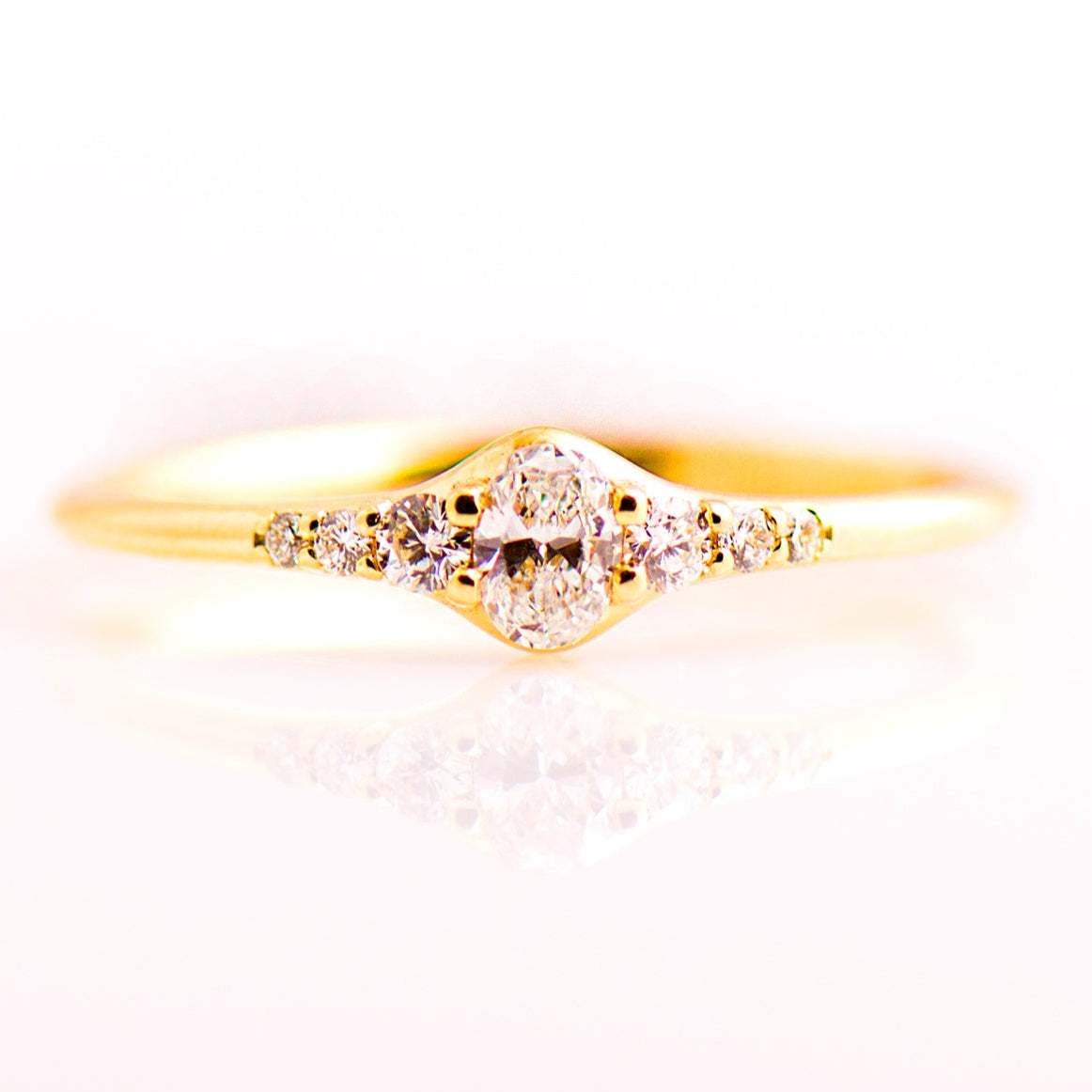 Tiny Engagement Ring | Engagement Rings | Nir Oliva Jewelry